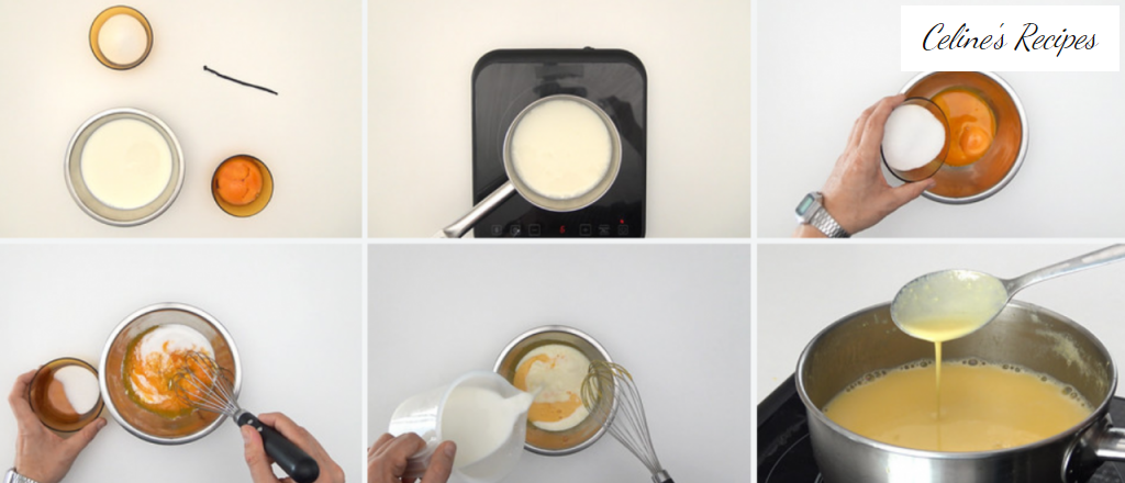 How to make English cream - Celine's Recipes