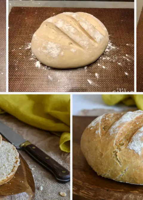 Homemade bread without kneading - Celine's Recipes