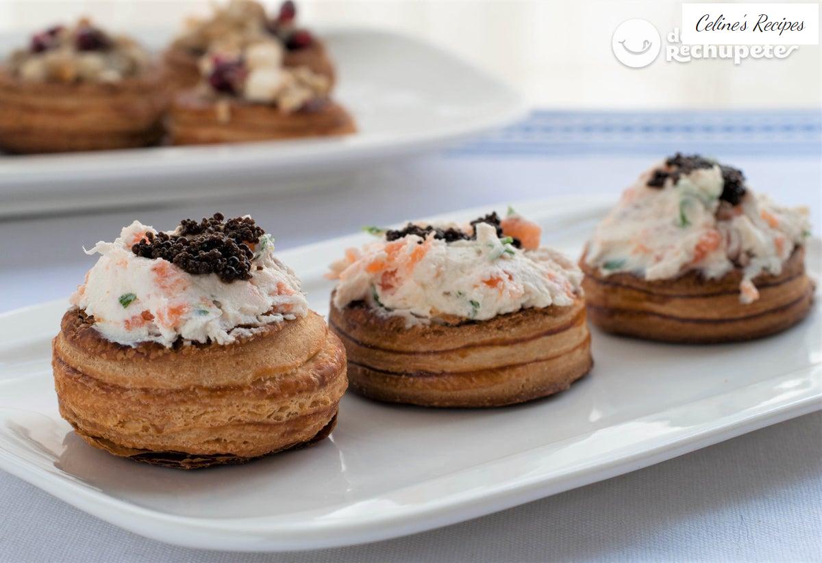 Stuffed puff pastry vololovans. 4 ideas to succeed - Celine's Recipes