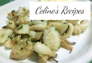 How to make sepia with garlic - Celine's Recipes