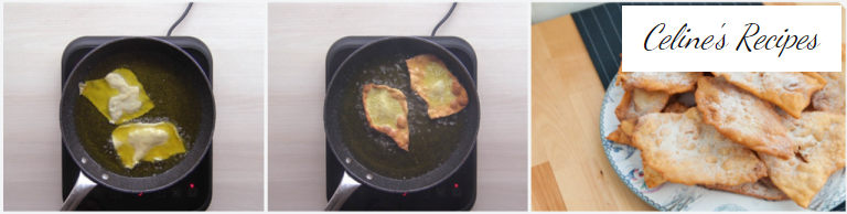 Carnival ears. Step by step recipe - Celine's Recipes