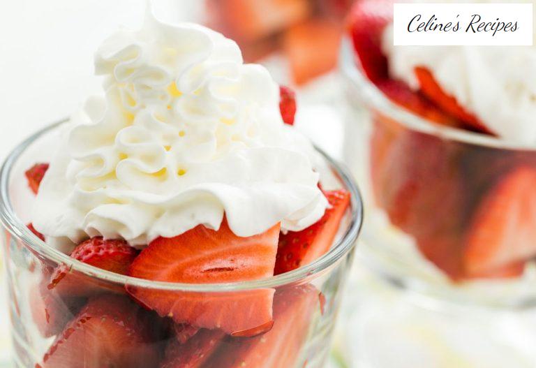 How to make Chantilly cream step by step - Celine's Recipes